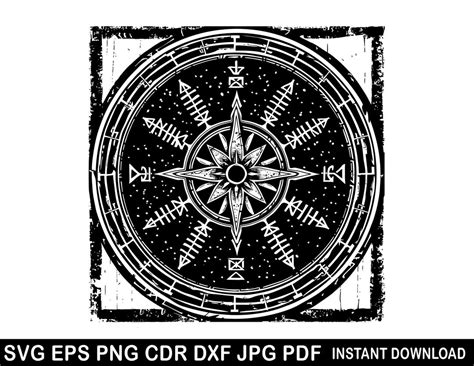 Viking Compass Svg Celtic Compass Svg Celtic Knot Svg Celtic Tree Of Life Clipart Laser Cut