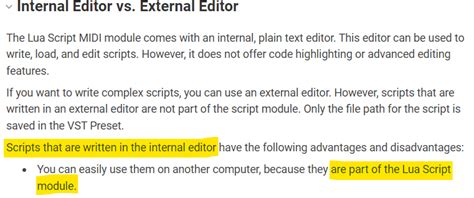 Lua Script Module External Editor Not Accessible Halion Steinberg Forums