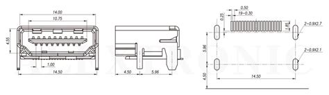HDMI Socket ALEXTRONIC Professional In Metal Plastic Parts Electronic Connector Cable