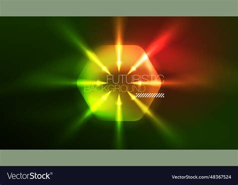 Technology Digital Neon Abstract Background Vector Image