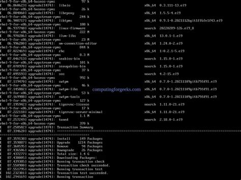 How To Upgrade To Rhel 9 From Rhel 8 Linux Computingforgeeks