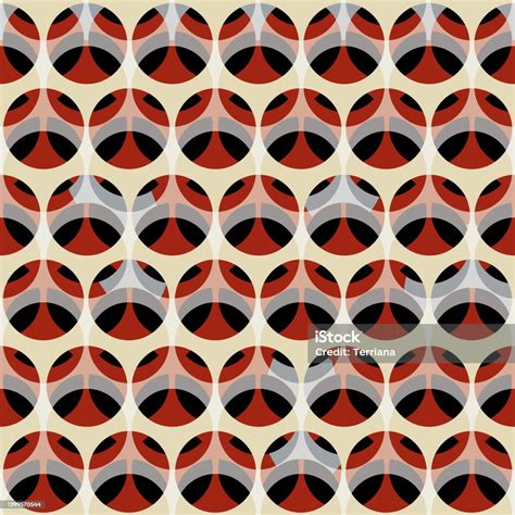 추상적인 이음새가 없는 패턴 예술적 기하학적 장식 배경 Circlesgood For Fabric Textile Wallpaper Or Package Background