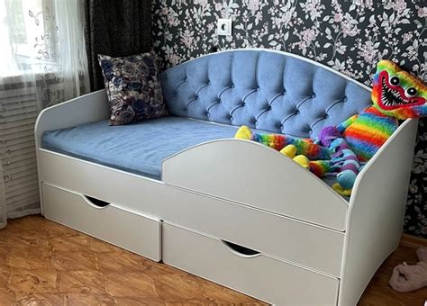 ⭐⭐⭐Детская интерьерная кровать Мечта станет идеальным вариантом в детскую девочки Наличие