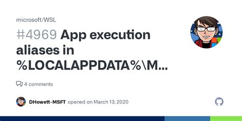 App Execution Aliases In Localappdatamicrosoftwindowsapps Dont Launch Through Interop