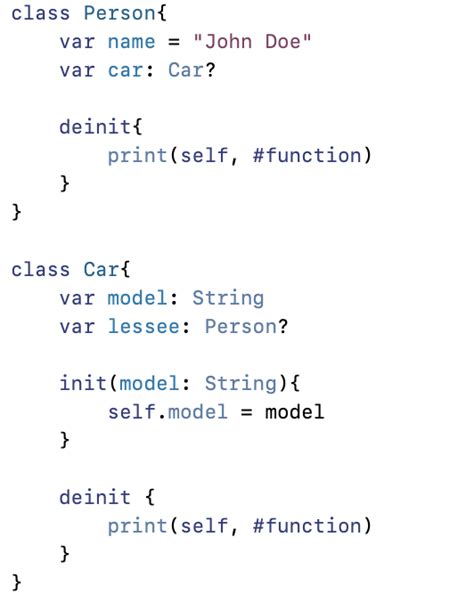 Ios Strong Reference Cycle