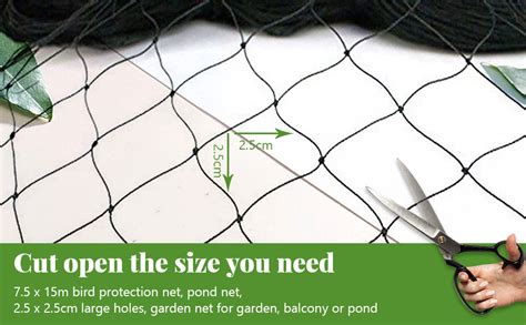 Bird Netting For Chicken Coop Protection Mesh Duty