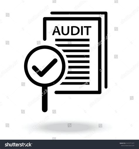 Audit Icon Document Inspection Icons Such Stock Vector Royalty Free 1515771377 Shutterstock