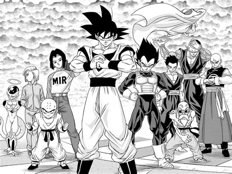 Dragon Ball Z Manga Wallpapers Wallpaper Cave