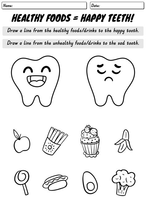 18 Healthy Habits First Grade Worksheets Free Pdf At