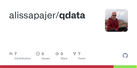 github alissapajer qdata