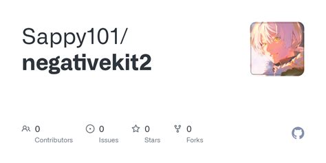 GitHub Sappy Negativekit