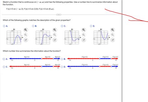 solved sketch a function that is continuous on −∞ ∞ and