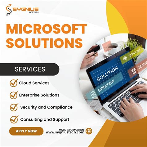 Sygnius Infotech On Linkedin Microsoftsolutions Techinnovation