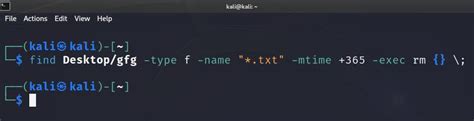 How To Delete All Files Before A Certain Date In Linux Geeksforgeeks