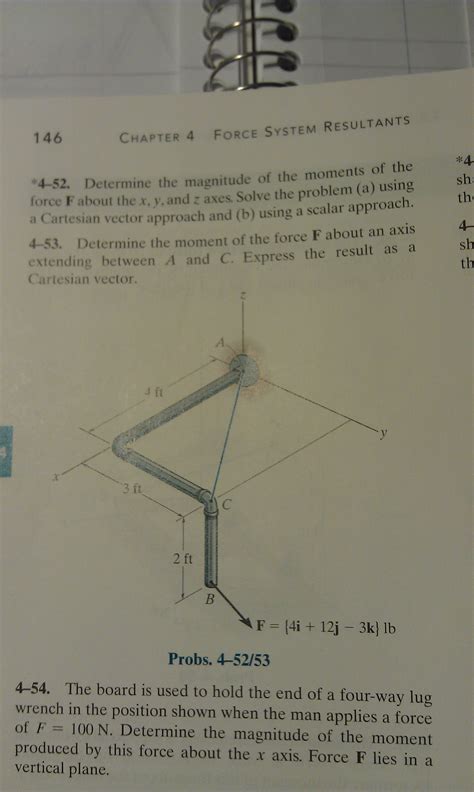 Solved Determine The Magnitude Of The Moments Of The Force F
