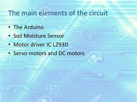 Automated Plant Watering System Pptx Agriculture Industries