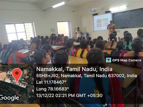The SWAYAM Cell Of Trinity College For Women Namakkal Organized An Awareness Event In The