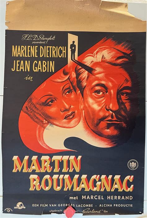 Martin Roumagnac Original Dutch Film Poster