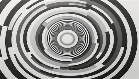 Premium Photo Neumorphic Circles Concentric Abstract Background Stock