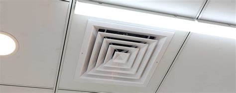 4 Way Ceiling Square Diffuser Gfi Hvac
