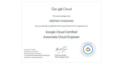 Deepak Chauhan On Linkedin Associate Cloud Engineer • Deepak Chauhan