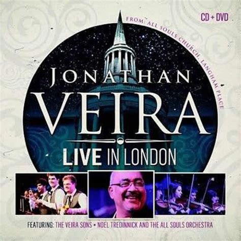 Jonathan Veira Live In London Cd And Dvd Jonathan Veira Muziek
