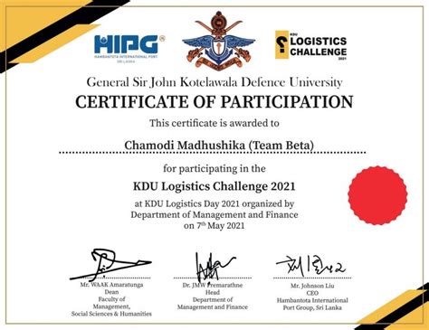 Chamodi Katulanda On Linkedin Kdulogisticschallange 14 Comments