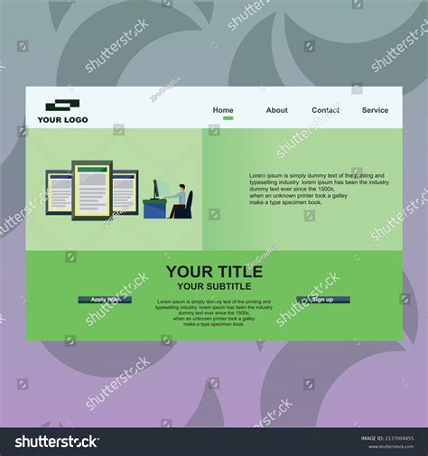 web site design template vector art stock vector royalty free