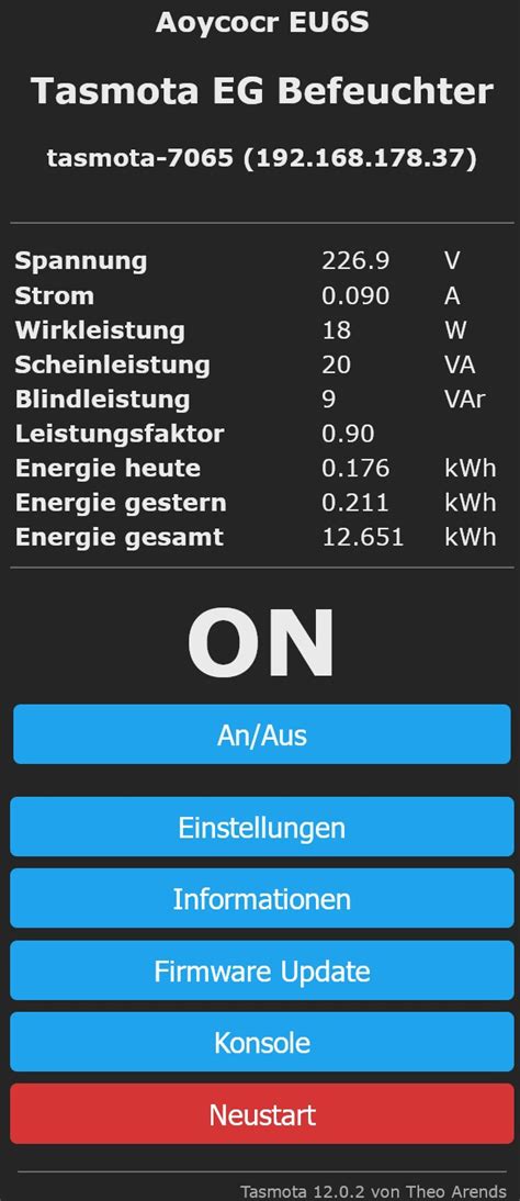 Loss Of Energy Total Data By Updating To 1240 · Issue 18024 · Arendsttasmota · Github