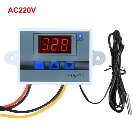 Xh W3002 Microcomputer Temperature Controller Led Control Switch 12v24v220v 110 220v