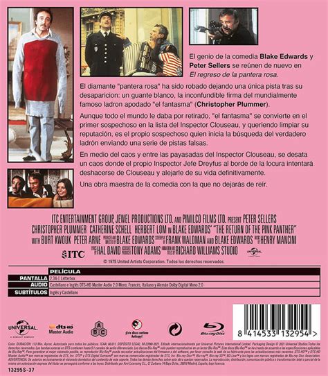 Estreno En Blu Ray De El Regreso De La Pantera Rosa