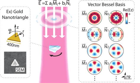 Schematic Of A Structured Vector Field Illumination Analytically