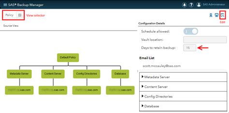 Deleting Old Backups With Sas Backup Manager Sas Users
