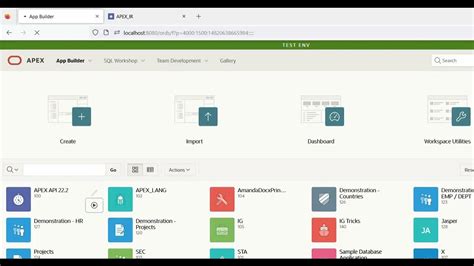 oracle apex api apex ir delete report procedure youtube