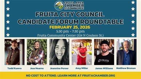 Fruita City Council Candidate Forum
