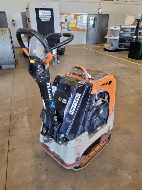 Used 2019 Multiquip Mvh508dz Vibratory Plate Compactor For Sale In