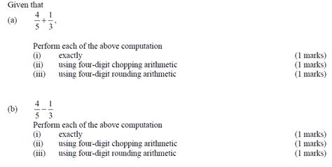Solved Given That 4 1 A 5 3 Perform Each Of The Above
