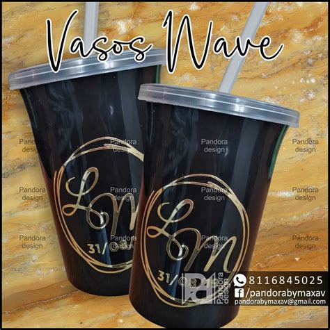 Vasos Personalizados Para Bodas Pandora Design Portafolio