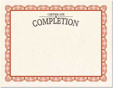 Certificate Of Completion Wording Paperdirect Blog