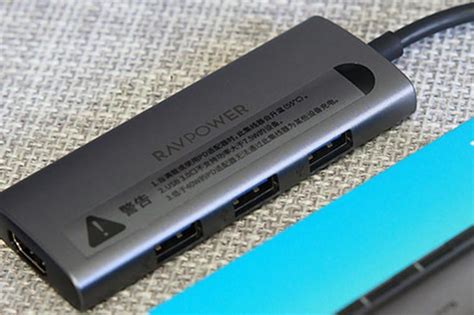 Ravpower Type C扩展坞7合1使用体验 扩展坞 Hdmi 新浪新闻