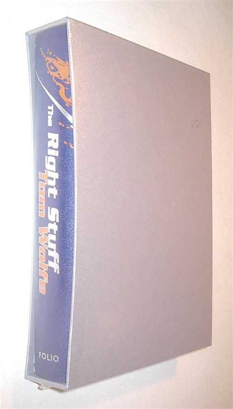 The Right Stuff Tom Wolfe New Folio Society Hc Books