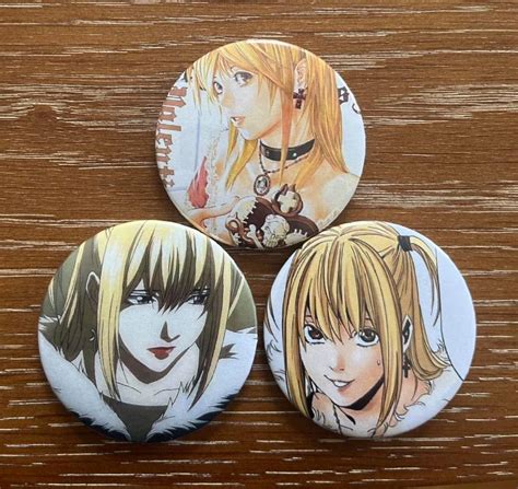 Misa Amane Death Note Pins Etsy Australia