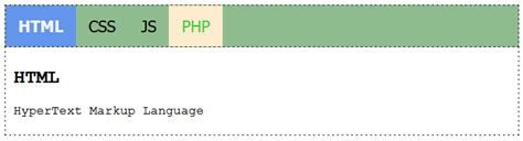 Box Multi Tab Con HTML CSS E JavaScript HTML HTML It