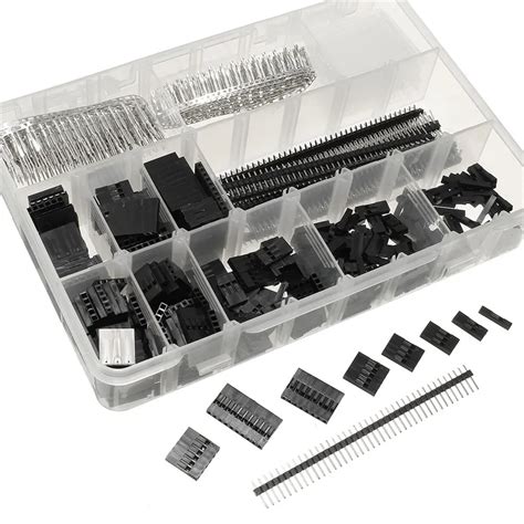 Pcs Connector Kit Mm PCB Pin Headers Box Packaging For Arduino Dupont Electric