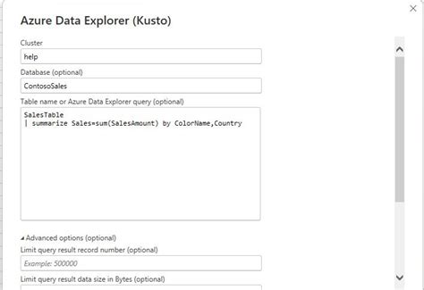 Using Kql Query Settings In Power Bi Nuno Magalhaes