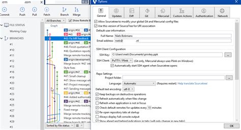 Sourcetree Terminal Prompting For Password But Repo Authentication Is