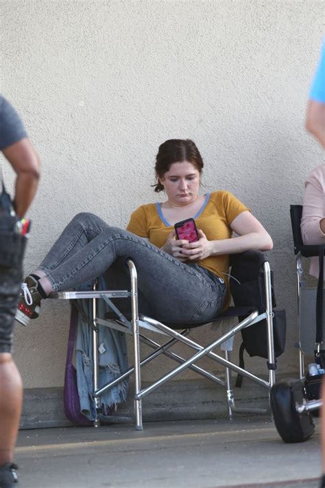 Emma Kenney On The Set Of Shameless In Los Angeles 07312019 Hawtcelebs