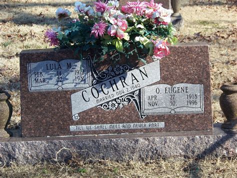Lula Margritte Beasley Cochran 1922 1981 Find A Grave Memorial