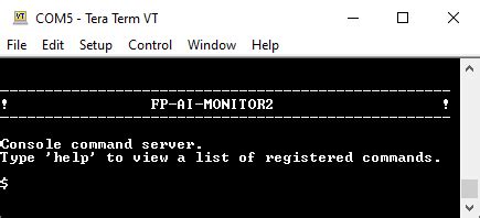 AI FP AI MONITOR Getting Started Stm Mcu