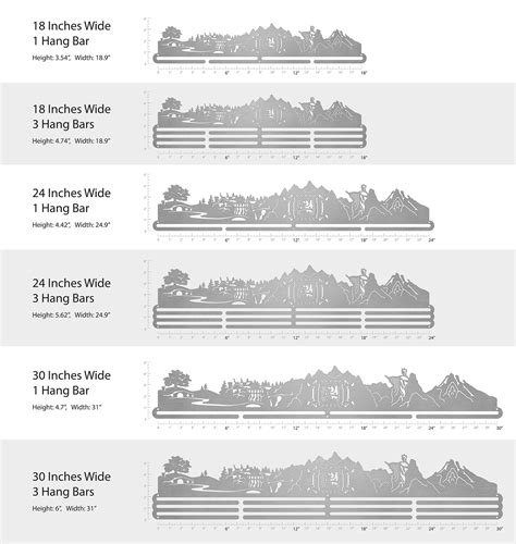 Middle Earth Landscape Sport And Running Medal Displays The Original Stainless Steel Medal Display